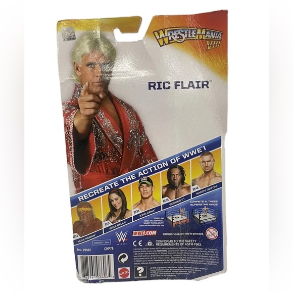 Mattel | Toys | Wwe Wrestlemania Heritage Series Superstar 9 Ric Flair Action Figure Mattel ...